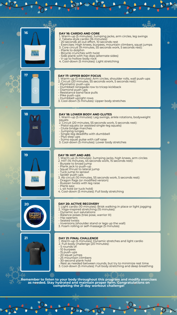 21-Day Fitmas Challenge